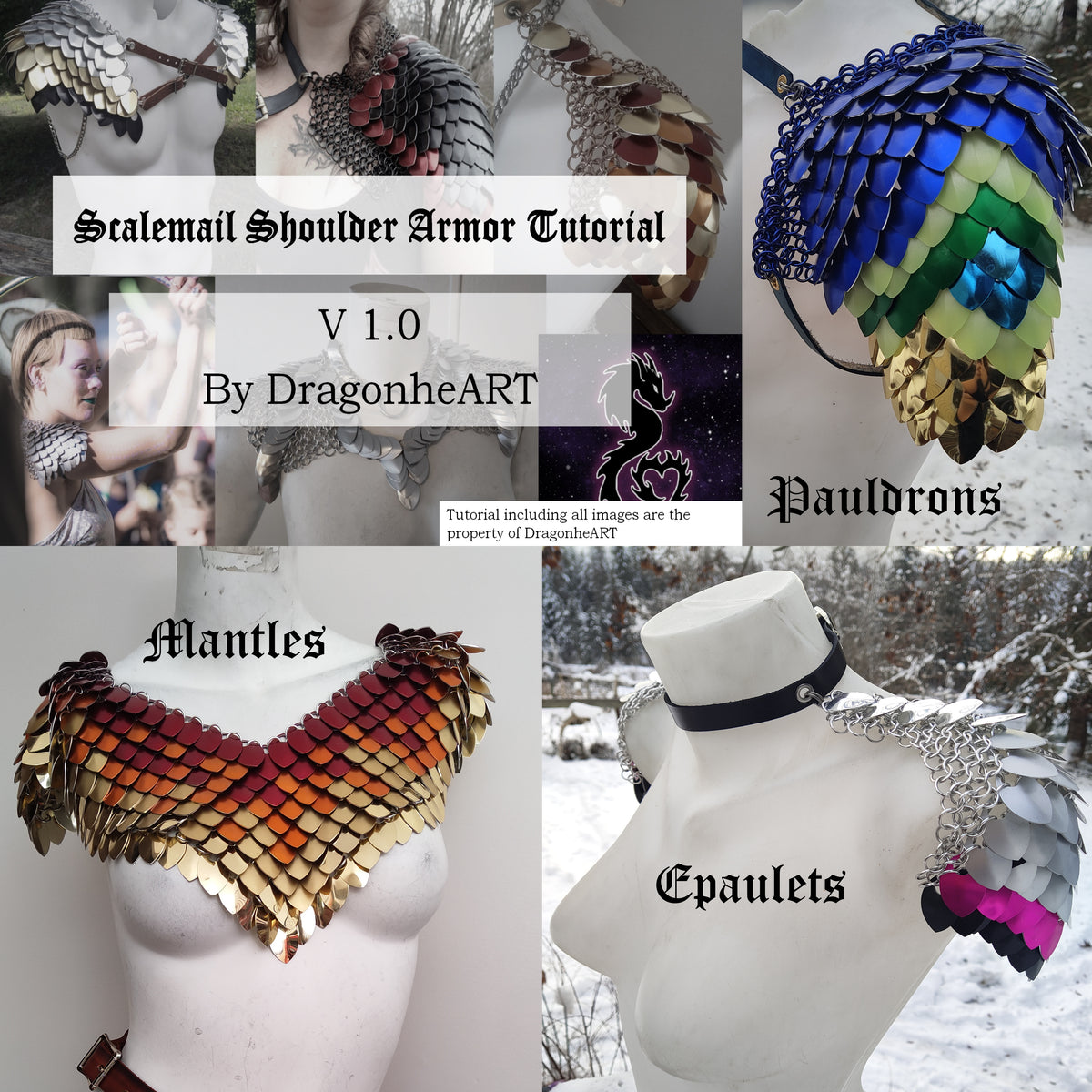 Scalemail Shoulder Armor Tutorial – DragonHeART